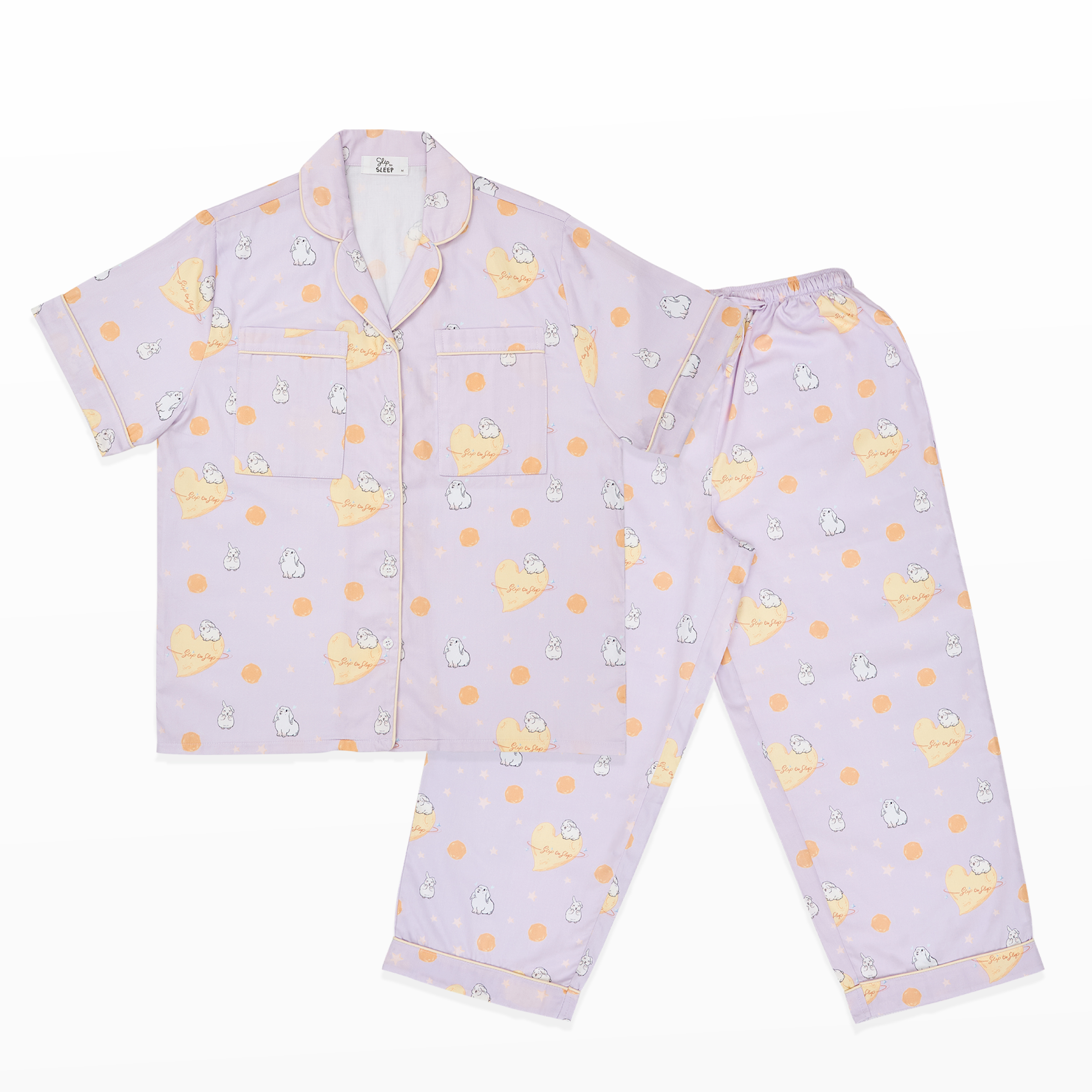 Bunny Pants Set • Slip to Sleep